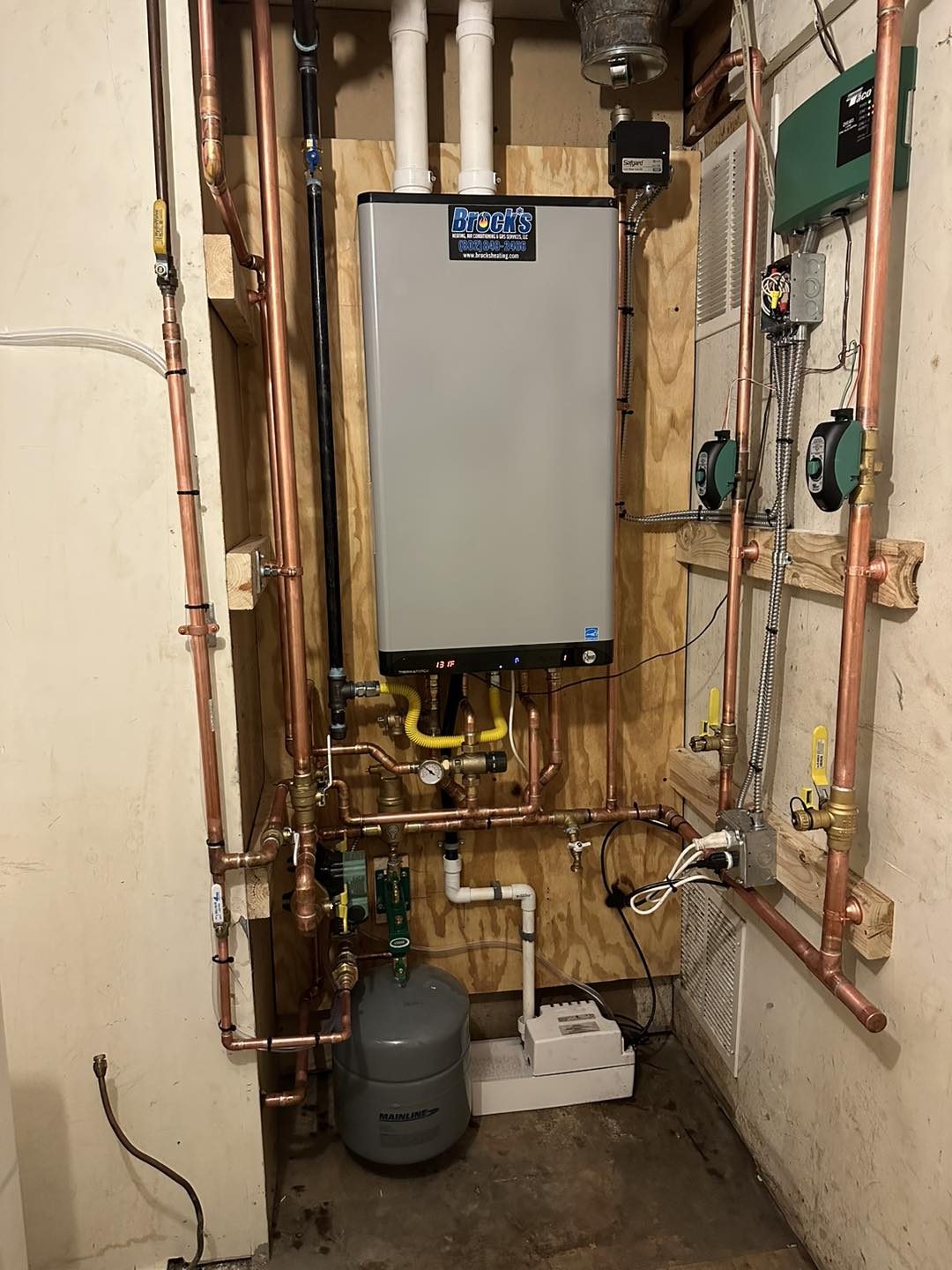 Portfolio - Brock's Heating, Air Conditioning & Gas Services